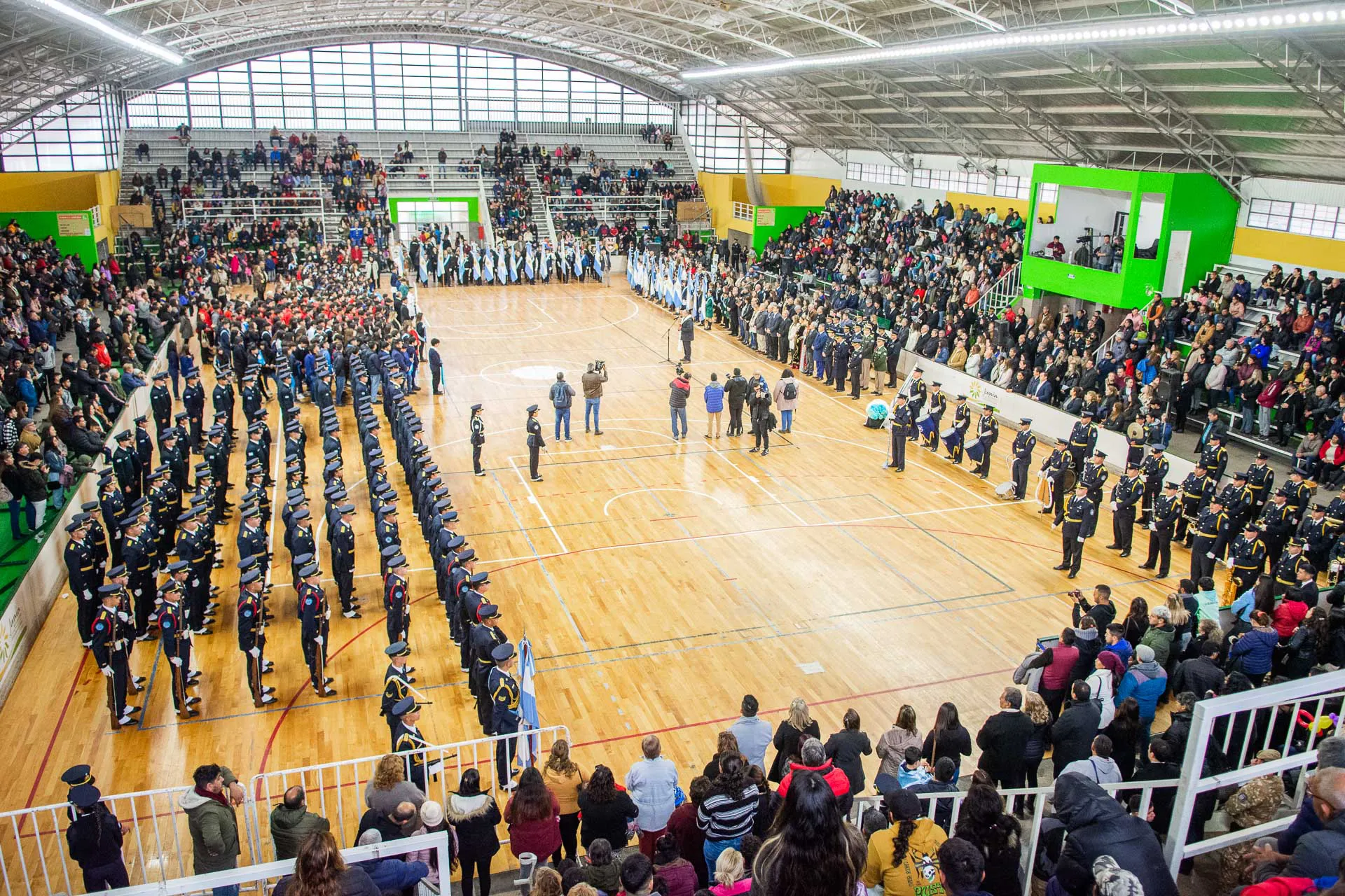 SAN MARTÍN Y JUNÍN CELEBRARON JUNTOS EL DÍA DE LA BANDERA