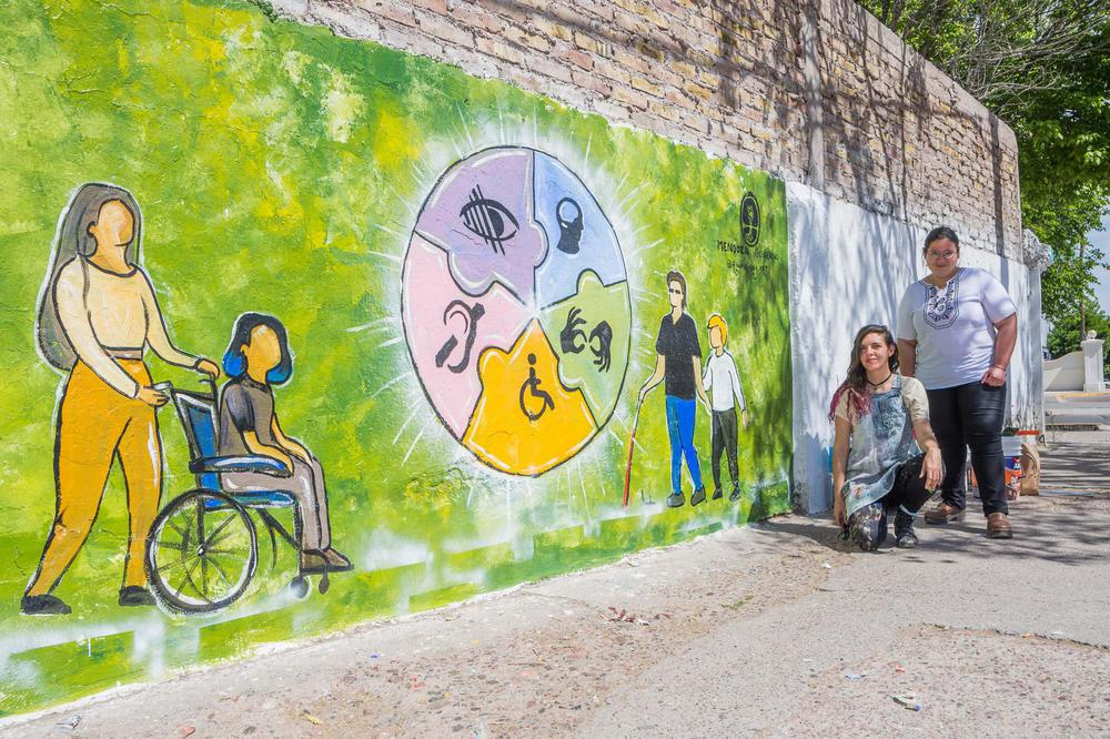 SAN MARTÍN: PINTAN MURAL PARA VISIBILIZAR LA INCLUSIÓN DE LAS PERSONAS ...